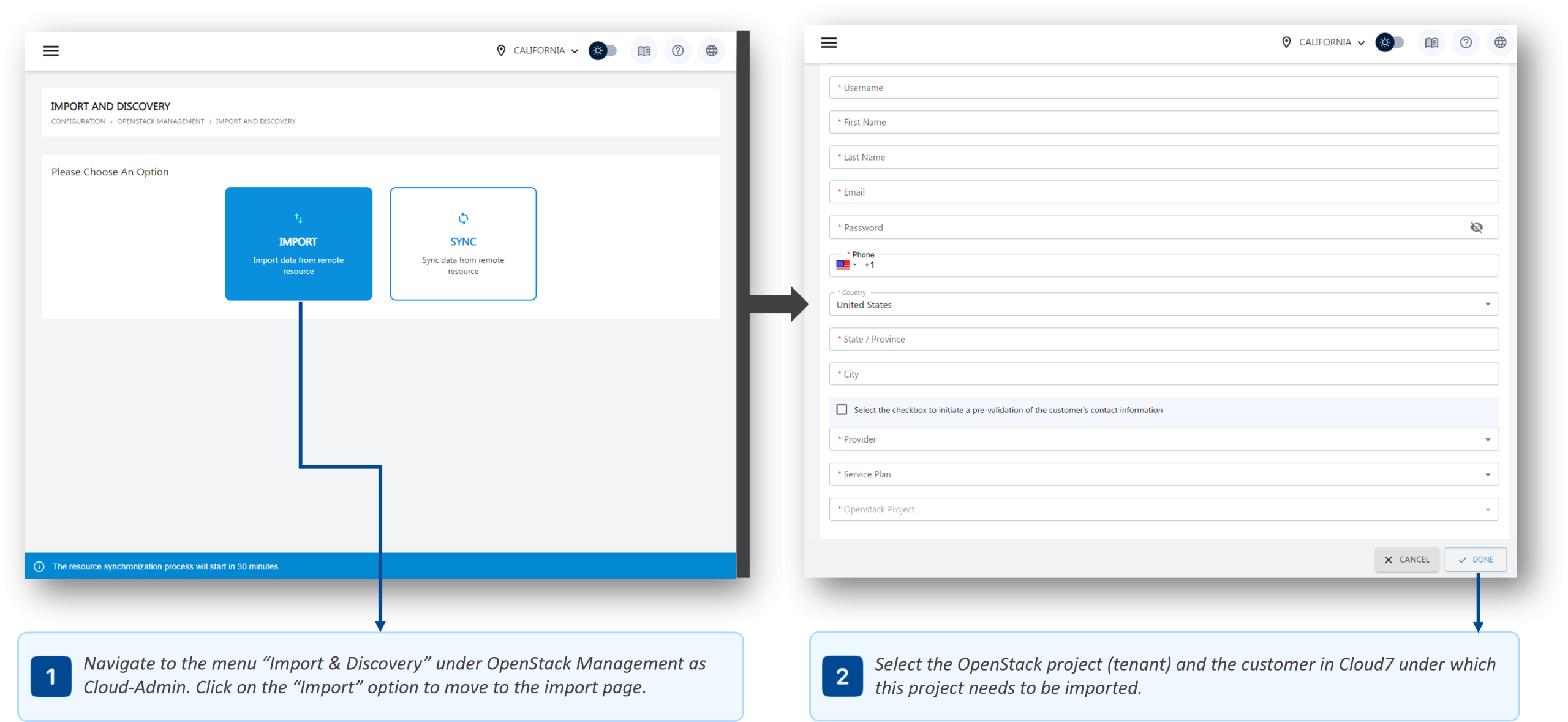 Huawei Cloud Stack Management - QCloud Documentation
