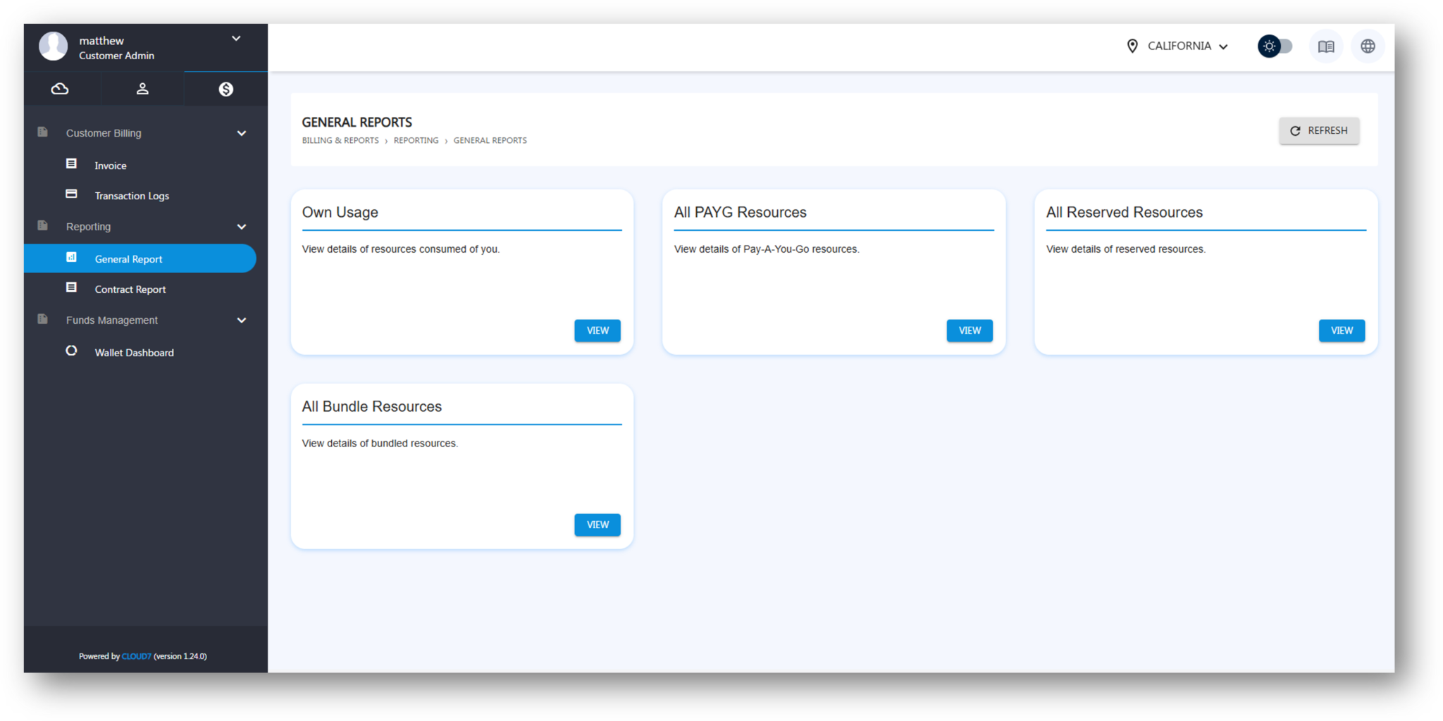 Reporting - QCloud Documentation